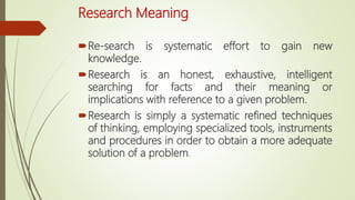 Objectivity and subjectivity in social science research | PPTX