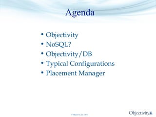 Objectivity/DB: A Multipurpose NoSQL Database | PPT