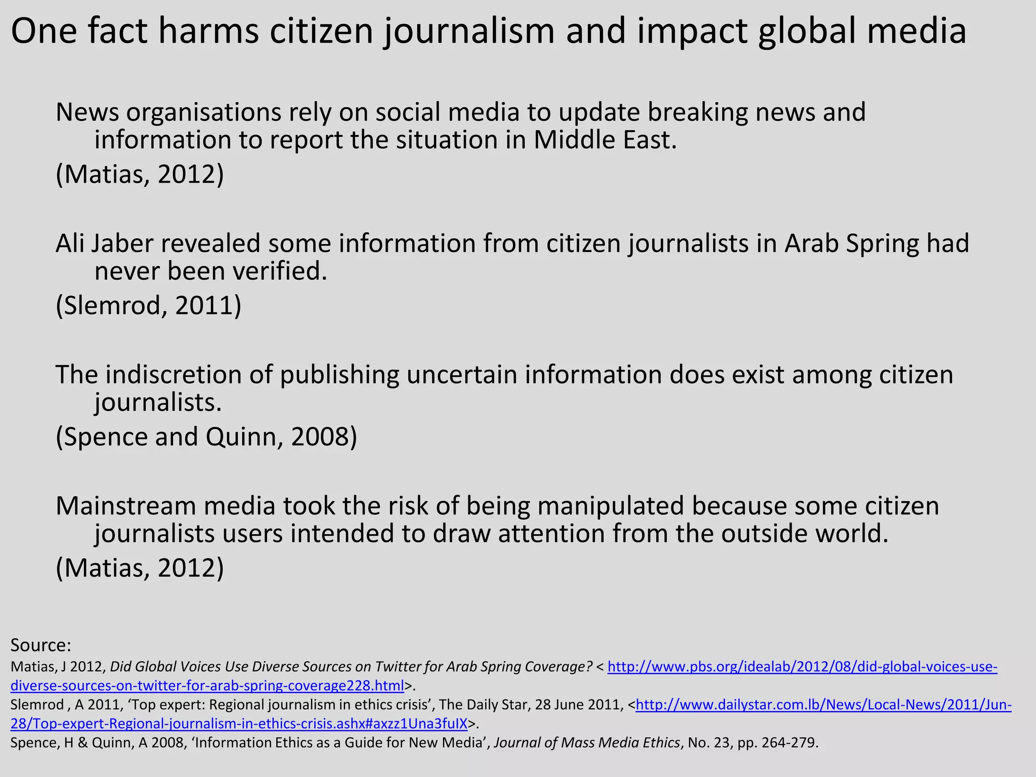 Objectivity of citizen journalismR | PPT