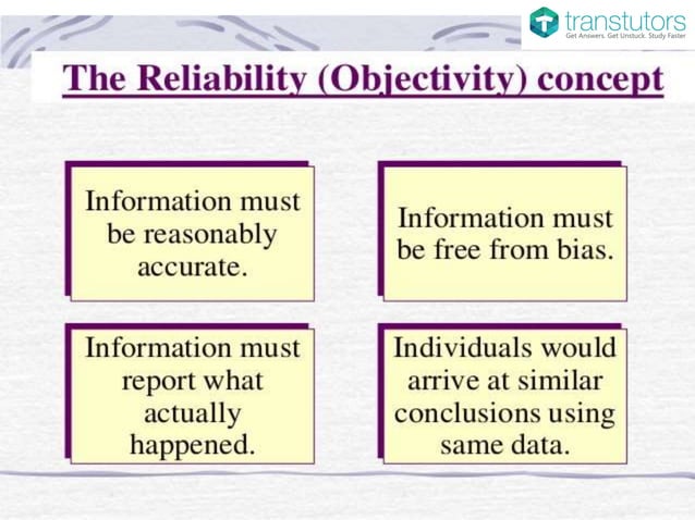 Objectivity Principle | Accounting | PPT