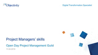 Project Managers' skills | PPT