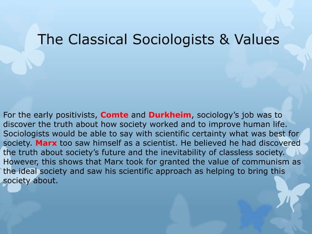 Objectivity & Values in Sociology | PPTX | Science