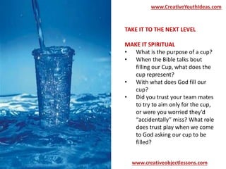 Object Lesson - An Overflowing Cup | PPTX