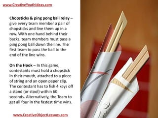 Object Lesson - Chopsticks Christian Living | PPTX