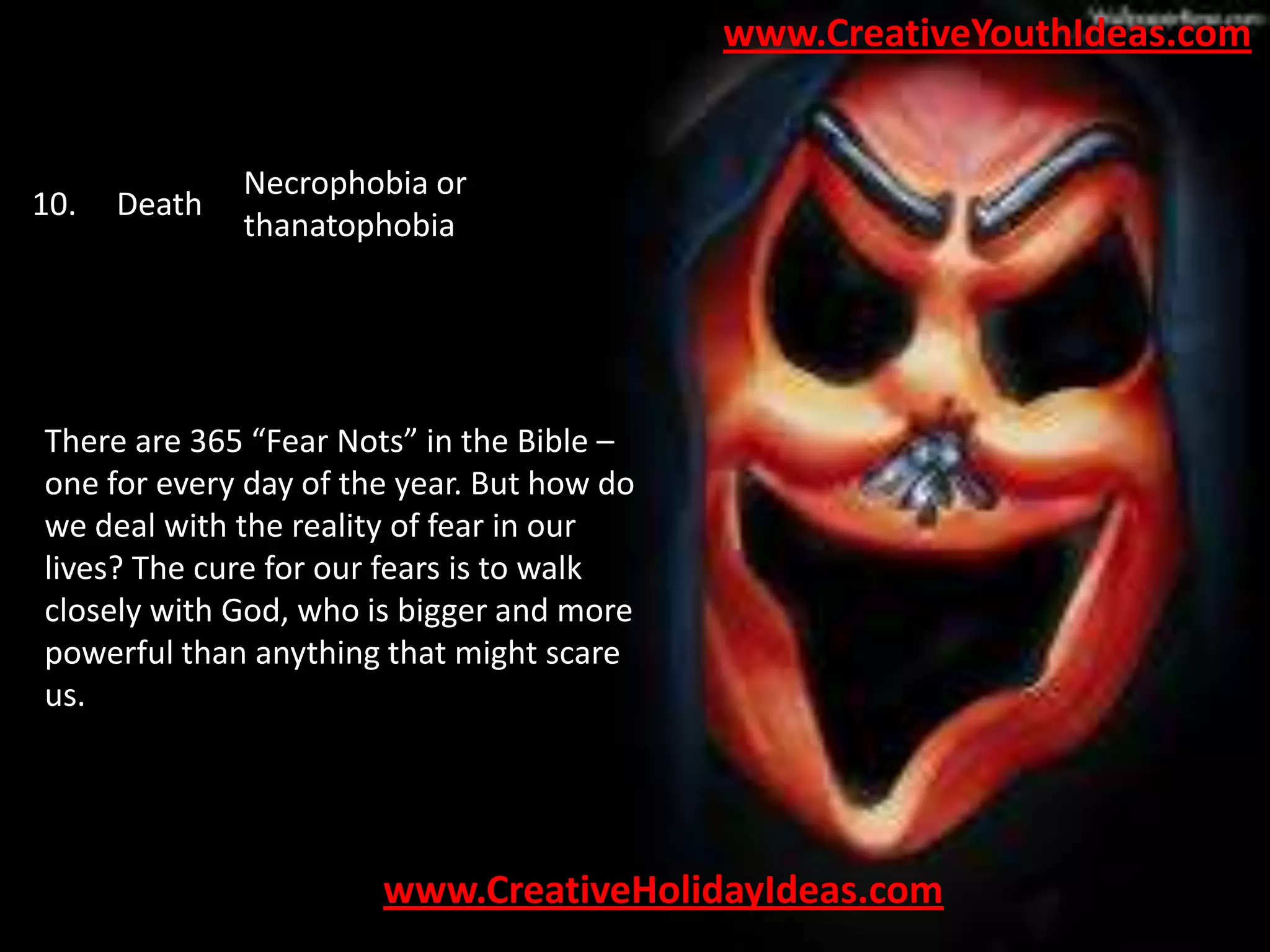 Object Lesson: Fear Factors | PPTX