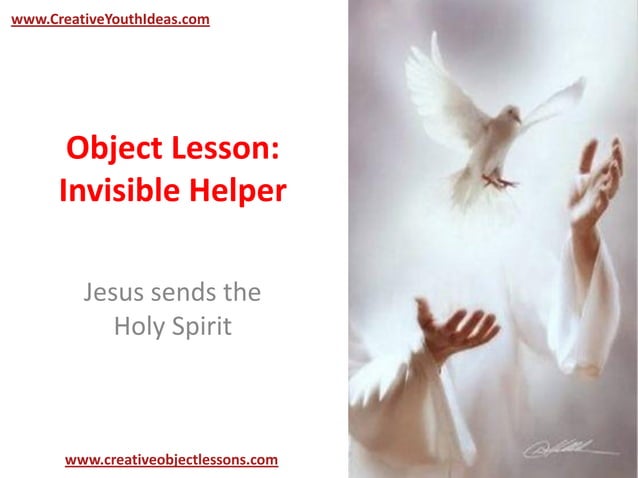 Object Lesson: Invisible Helper | PDF | Christianity | Religion ...
