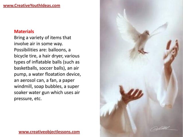 Object Lesson: Invisible Helper | PDF | Christianity | Religion ...