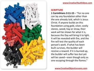 Object Lesson - Lego Instructions for the Christian Life | PPTX
