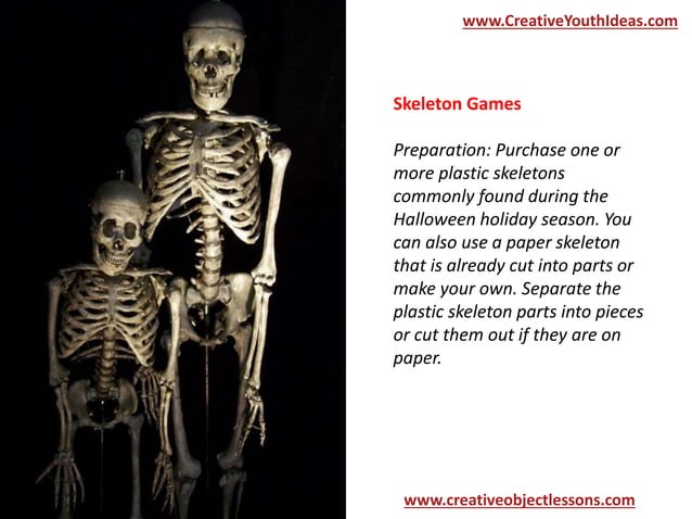 Object Lesson - Living Skeletons | PPT