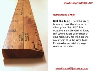 Object Lesson - Spiritually Measuring Up | PPTX