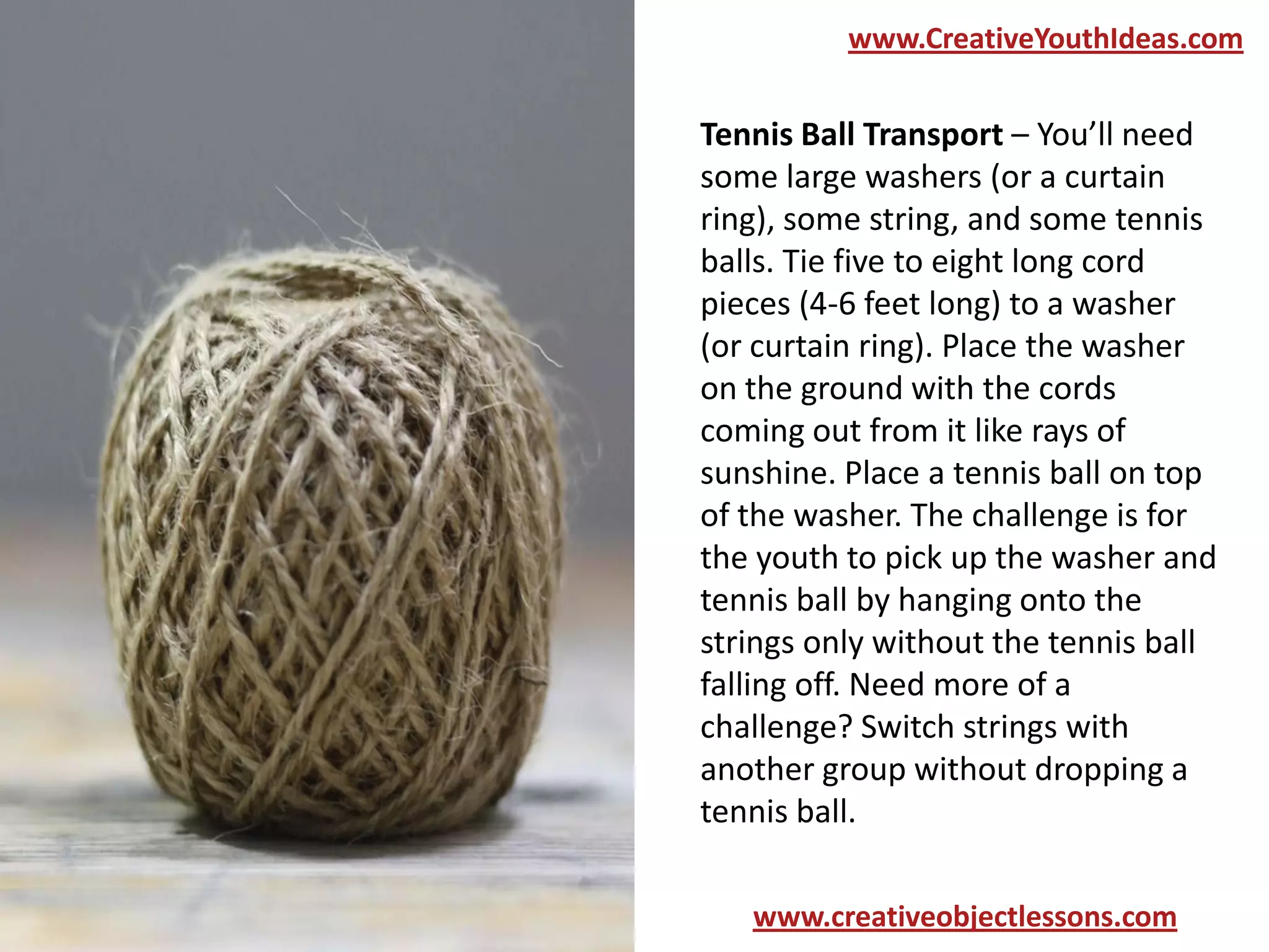 Object Lesson - String Connections | PDF