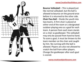 Object Lesson - Volleyball Christians | PPTX | Volleyball | Sports