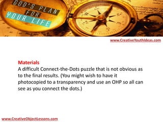 Object Lesson for Kids - Connect-the-Dots | PPTX