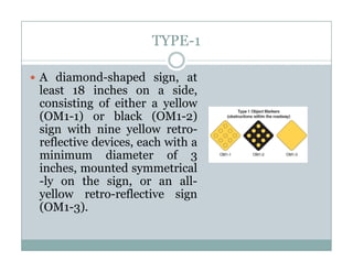 Object markers and reflector unit marking | PDF