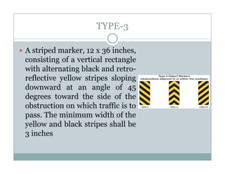 Object markers and reflector unit marking | PDF