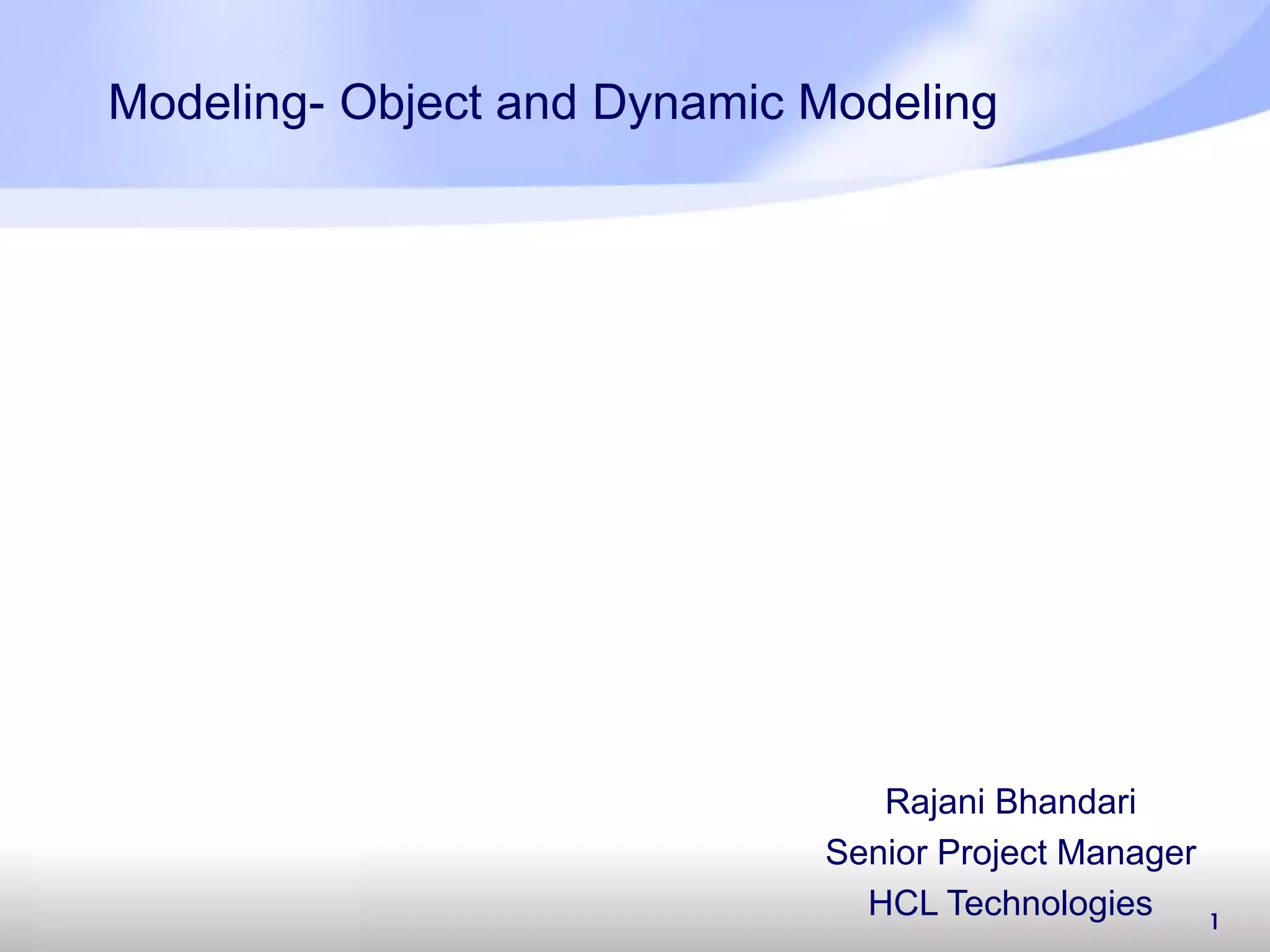 Modeling Object Dynamic And Functional Pptx Programming Languages Computing
