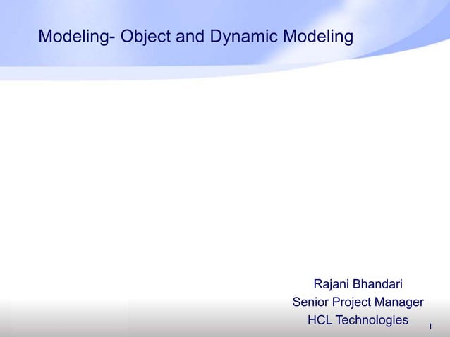 Modeling Object Dynamic And Functional Pptx Programming Languages Computing
