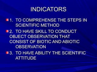Object observation | PPT | Gardening | Home & Garden