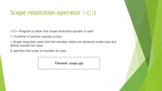 Class or Object | PPT