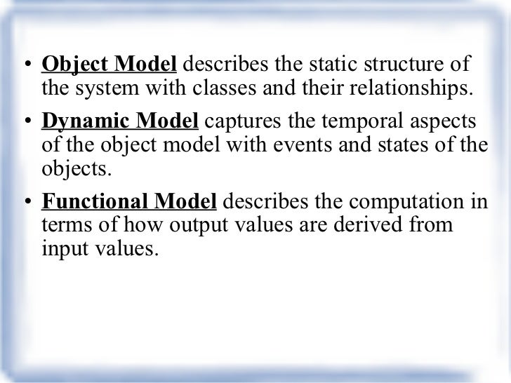Object Oriented Analysis