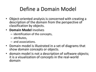 Object oriented analysis and design | PPT