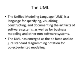 Object oriented analysis and design | PPT