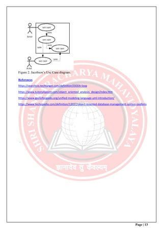Object oriented analysis and design unit- i | PDF