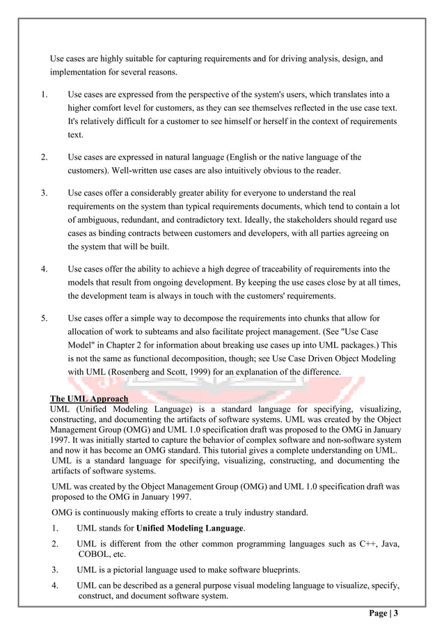 Object Oriented Analysis And Design Unit Iii Pdf Programming Languages Computing