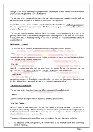 Object oriented analysis and design unit- iii | PDF