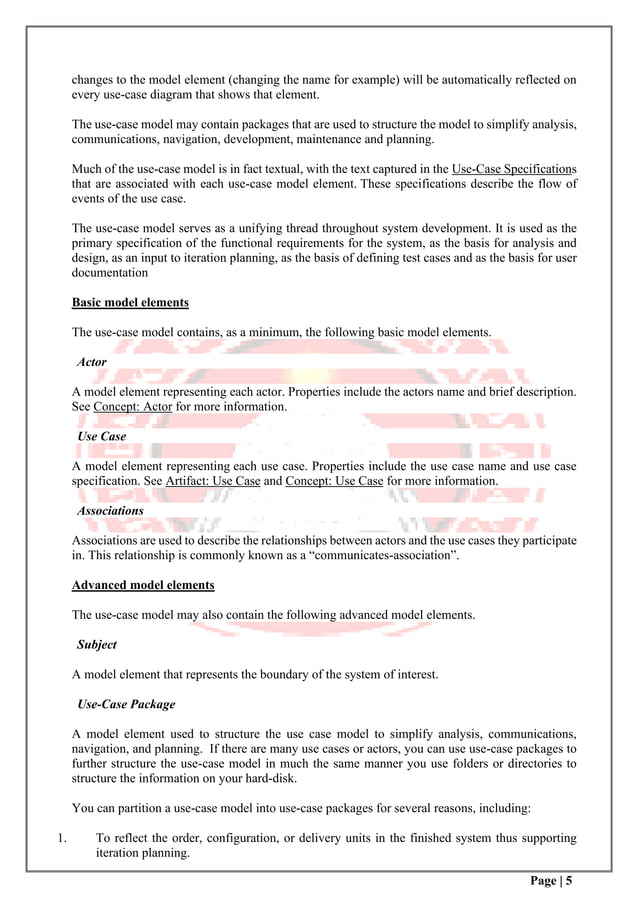 Object Oriented Analysis And Design Unit Iii Pdf Programming Languages Computing