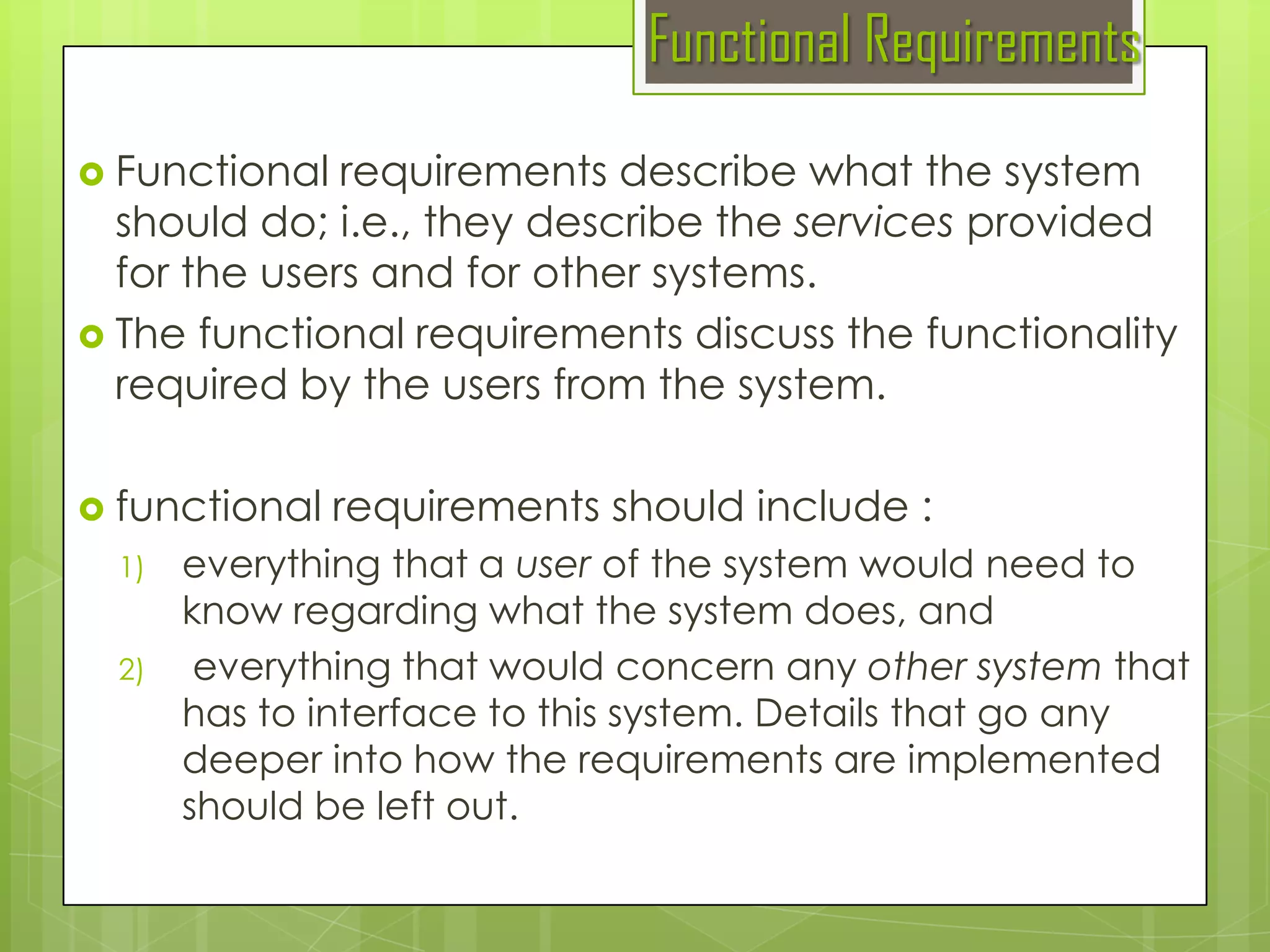 Object oriented analysis &design - requirement analysis | PPT Object oriented analysis &design - requirement analysis | PPT