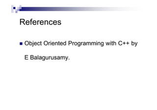 Object oriented concepts | PPT