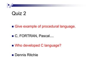 Object oriented concepts | PPT