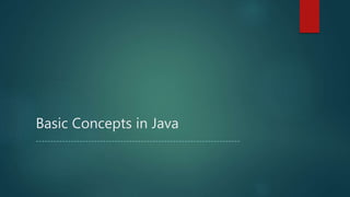 Object oriented concepts | PPT