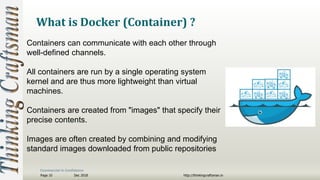 Object Oriented Containers - Applying SOLID Principles to Docker/Container Design | PPT