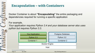 Object Oriented Containers - Applying SOLID Principles to Docker/Container Design | PPT