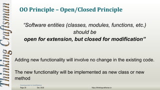 Object Oriented Containers - Applying SOLID Principles to Docker/Container Design | PPT