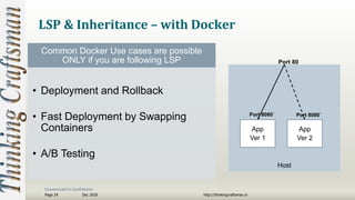 Object Oriented Containers - Applying SOLID Principles to Docker/Container Design | PPT