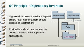 Object Oriented Containers - Applying SOLID Principles to Docker/Container Design | PPT