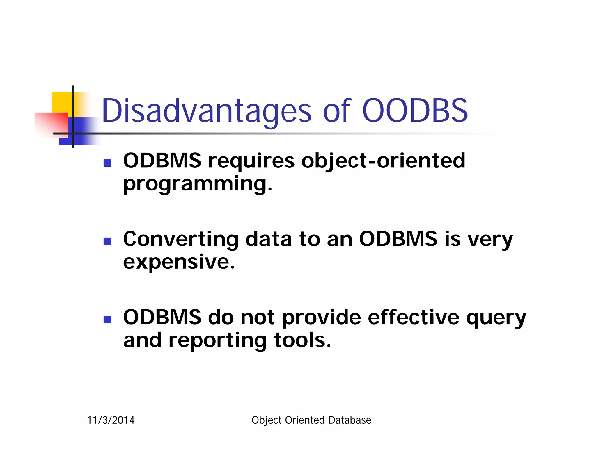 Object Oriented Databases Pdf
