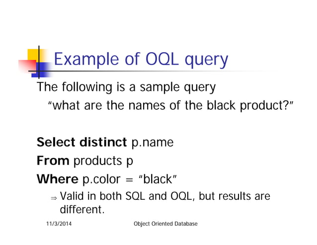 Object oriented databases | PDF