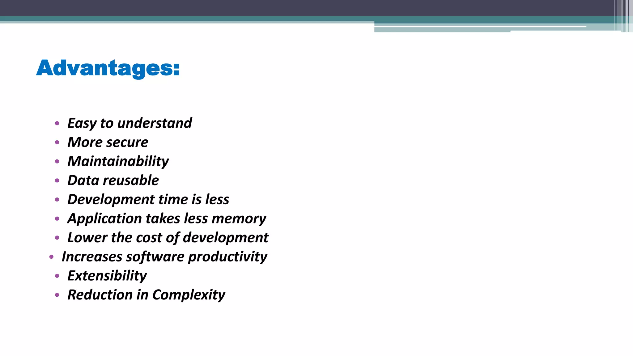 Object Oriented Design Pptx Programming Languages Computing