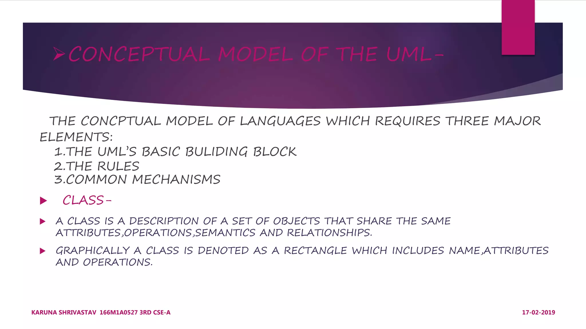 Object oriented design using uml | PPTX