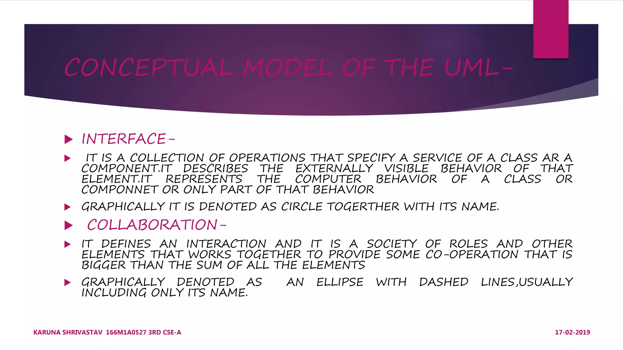 Object oriented design using uml | PPTX