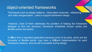 Object oriented framework | PPT