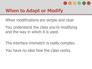 Object Oriented Impostor - Adapter Pattern | PDF