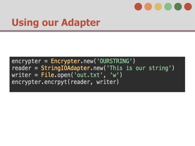 Object Oriented Impostor - Adapter Pattern | PDF