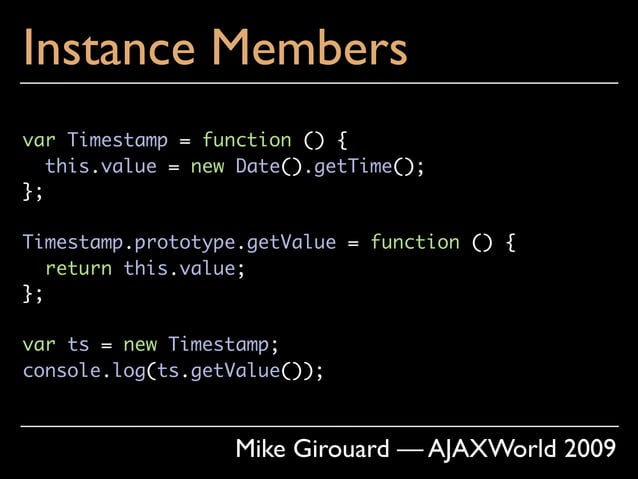 Object Oriented JavaScript | PPT | Free Download