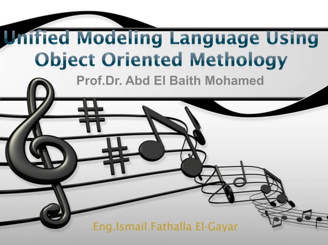 Object Oriented Methodology And Unified Modeling Language Ppt