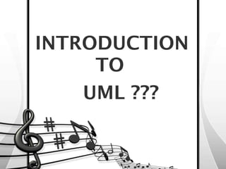 Object oriented methodology & unified modeling language | PPT